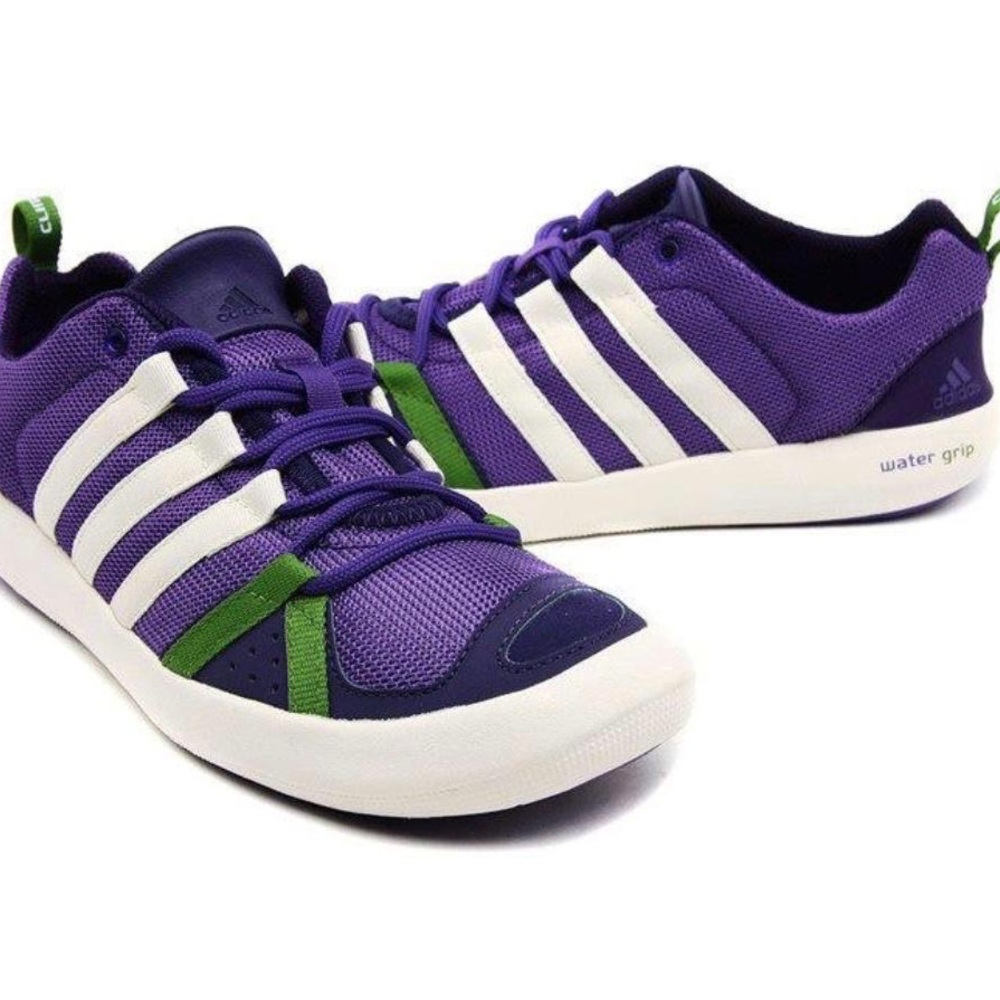 Adidas Purple And White Sneakers - Gem